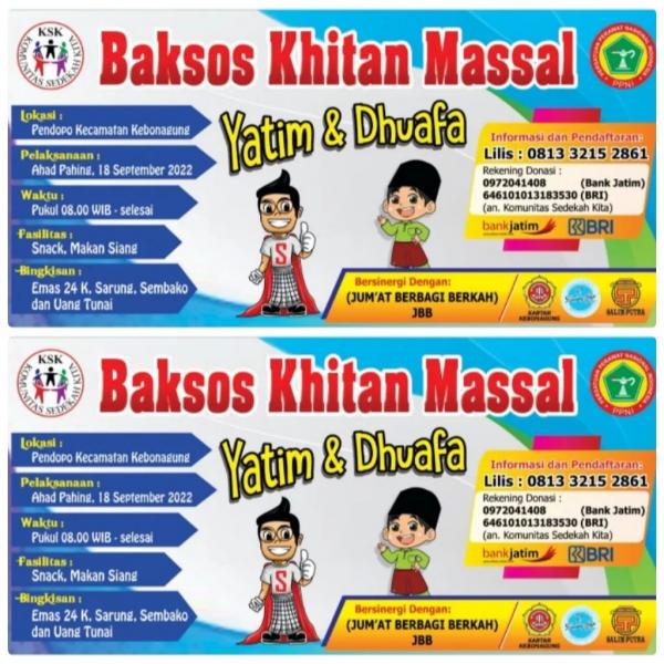 Baksos Khitan Massal Yatim & Dhuafa Baksos Khitan Massal Yatim & Dhuafa