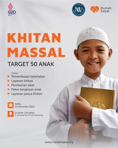 Khitanan Massal untuk Yatim & Dhuafa Khitanan Massal untuk Yatim & Dhuafa