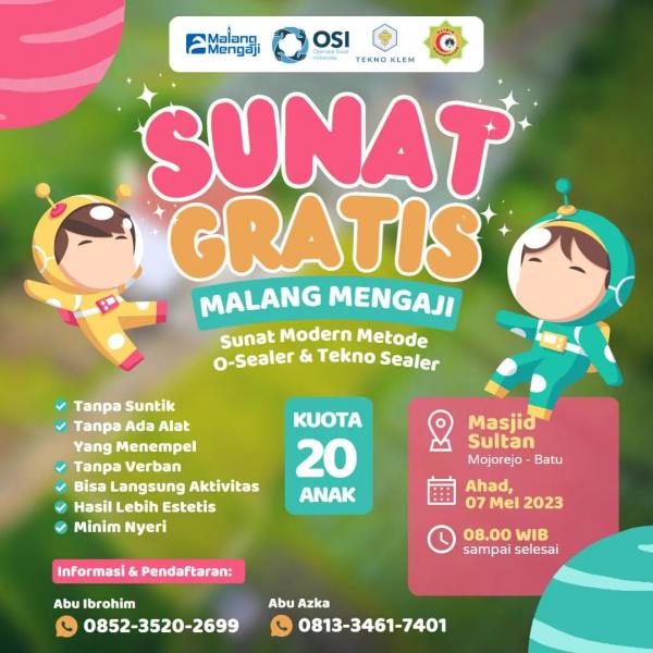 Sunat Gratis Malang 2023 Sunat Gratis Malang 2023