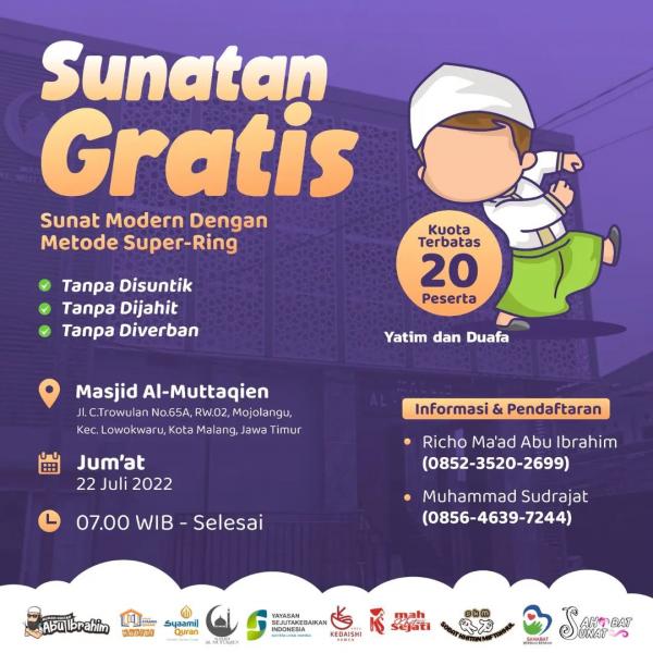 Sunatan Gratis Rumah Khitan Abu Ibrahim Sunatan Gratis Rumah Khitan Abu Ibrahim